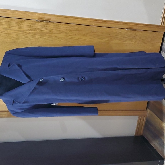 Regency Cashmere | Jackets & Coats | Regency Cashmere Vintage Long Navy ...